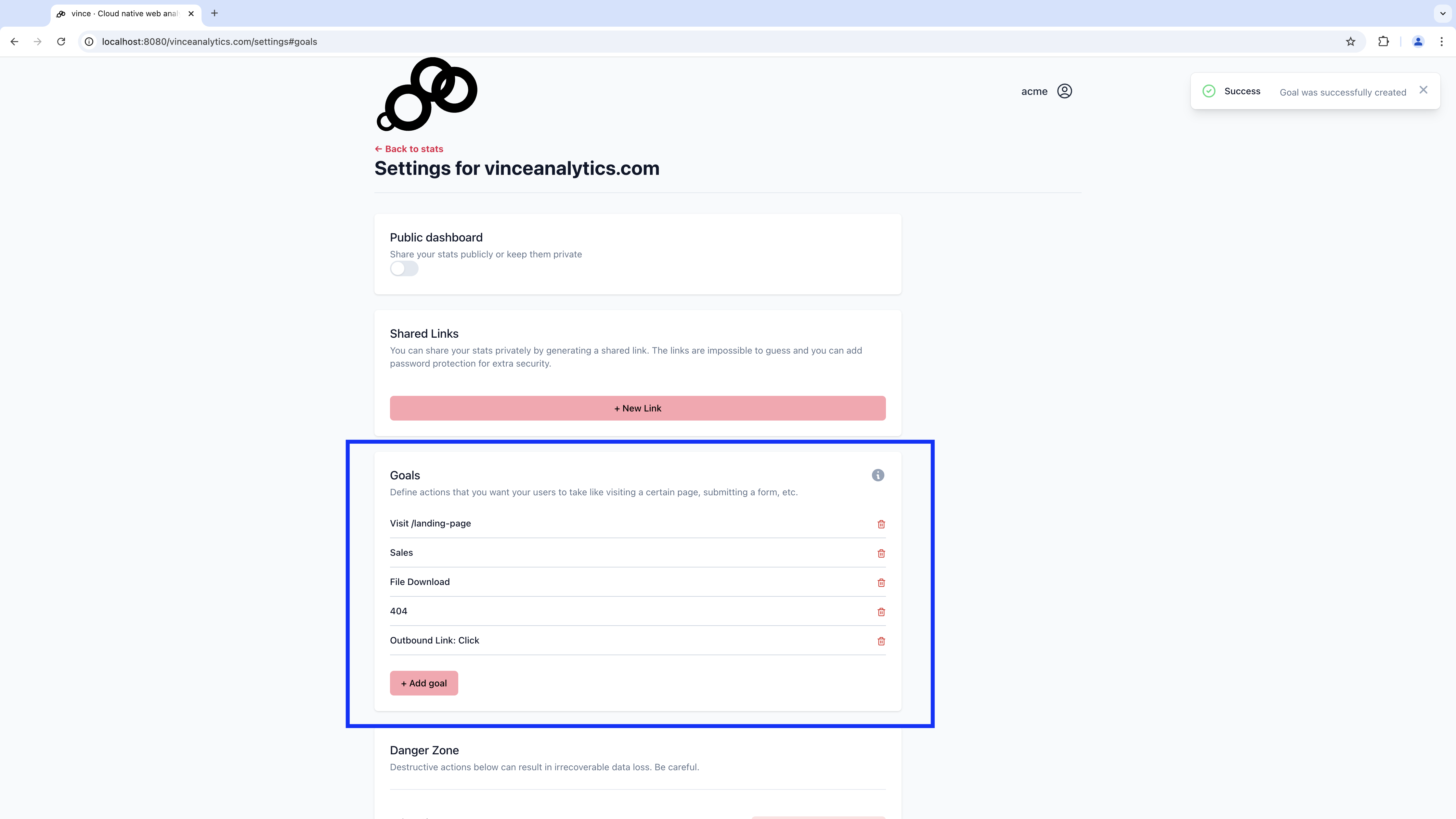 Introduction to goal conversions and behavior analytics